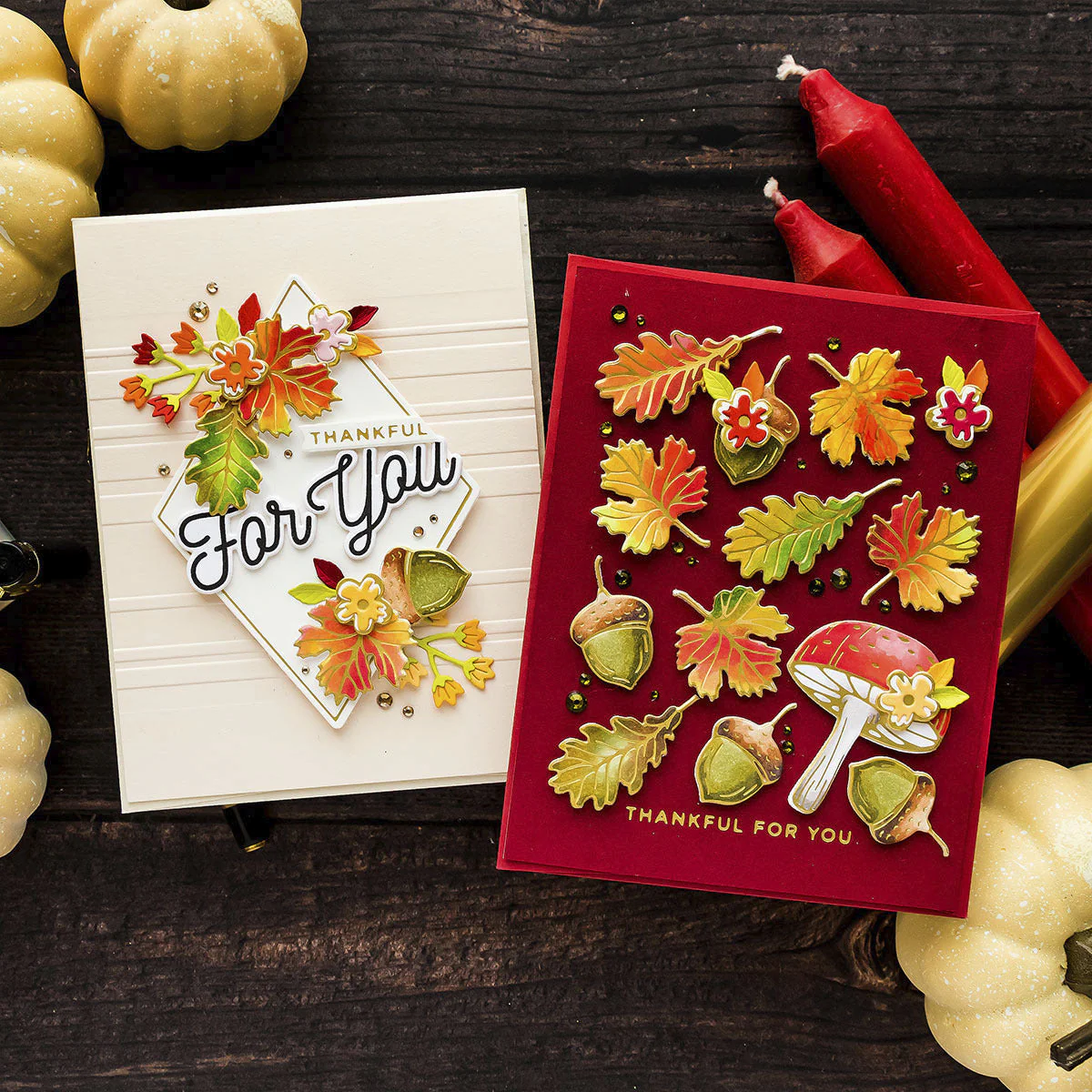Glimmering Autumn Woods - Glimmer Hot Foil Kit of the Month (Plates ...